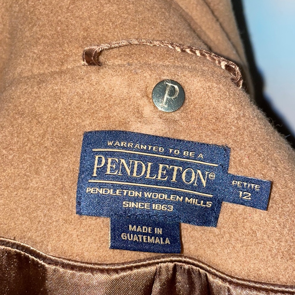 Beautiful Oldschool ‘90s ‘Pendleton’ Light-Tan/Brown … - Gem